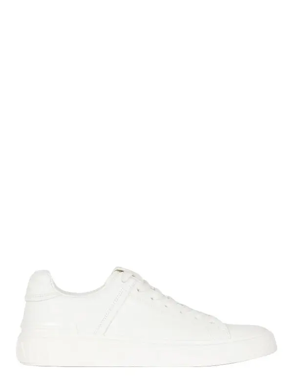 Balmain B-court Low-top Sneakers - White