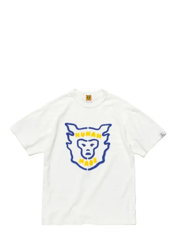HUMAN MADE Face Logo 2309 T-shirt - White