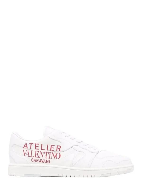 Valentino Garavani Atelier 07 Sneakers - White/red