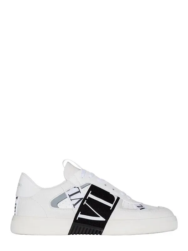 Valentino Garavani Garavani Vl7n Low-top Sneakers - White/black/grey
