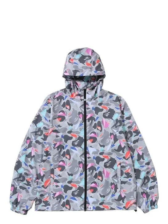 BAPE X Louis De Guzman Ldg Camo Packable Jacket - Grey