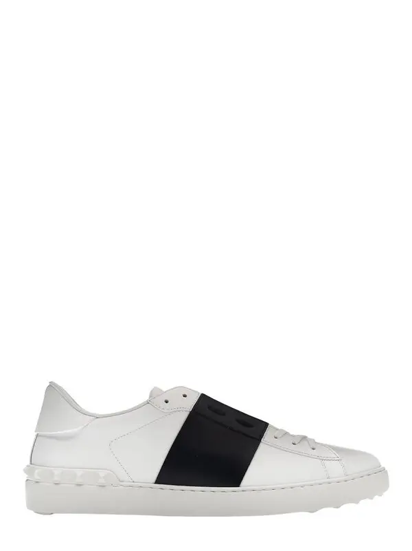 Valentino Garavani Garavani Open Sneakers - White/black Band