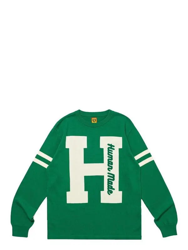 HUMAN MADE Knit I Sweater - Green