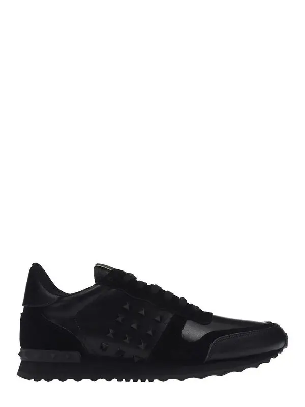 Valentino Garavani Rockstud Rockrunner Sneakers - Black