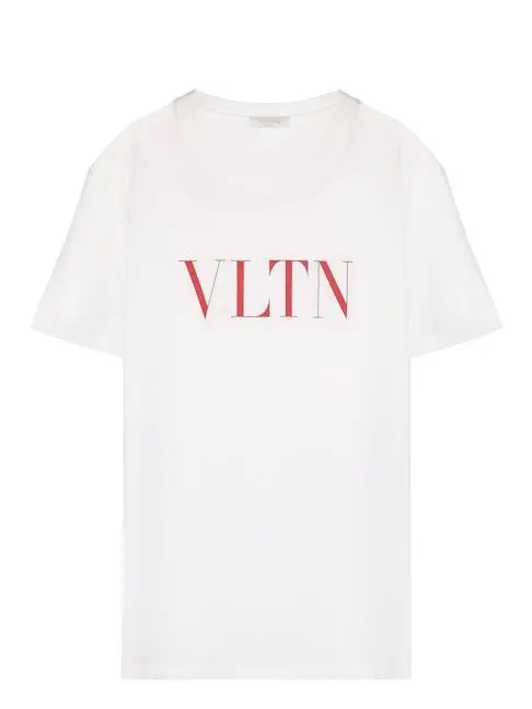 Valentino Garavani Vltn Print T-shirt - White/red