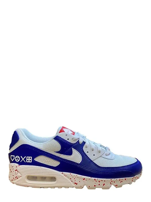 Nike Air Max 90 Mlb The Show 20 Sneakers - White/varsity Royal/varsity Red
