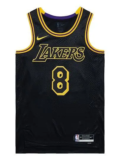 Nike Kobe Mamba Mentality Lakers City Edition Swingman Jersey - Black