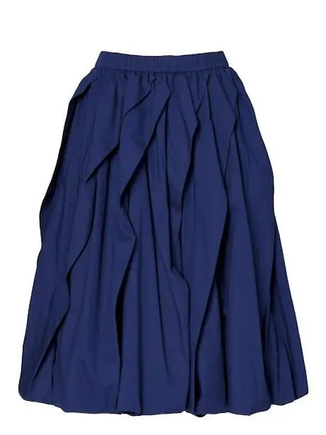 Uniqlo Balloon Shape Skirt - Navy Blue