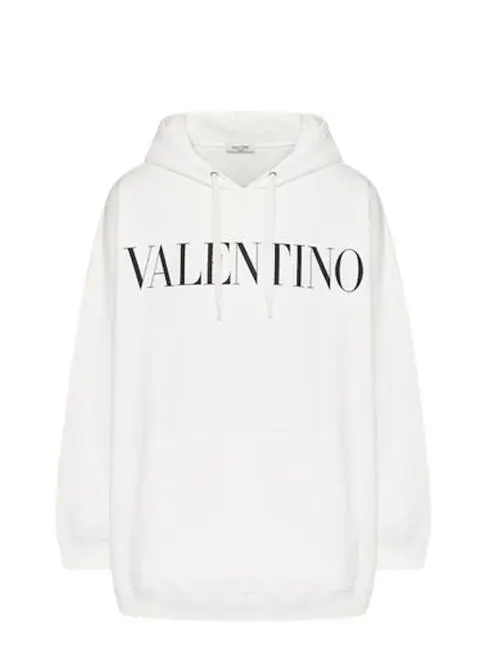 Valentino Garavani Oversized Hoodie - White/black