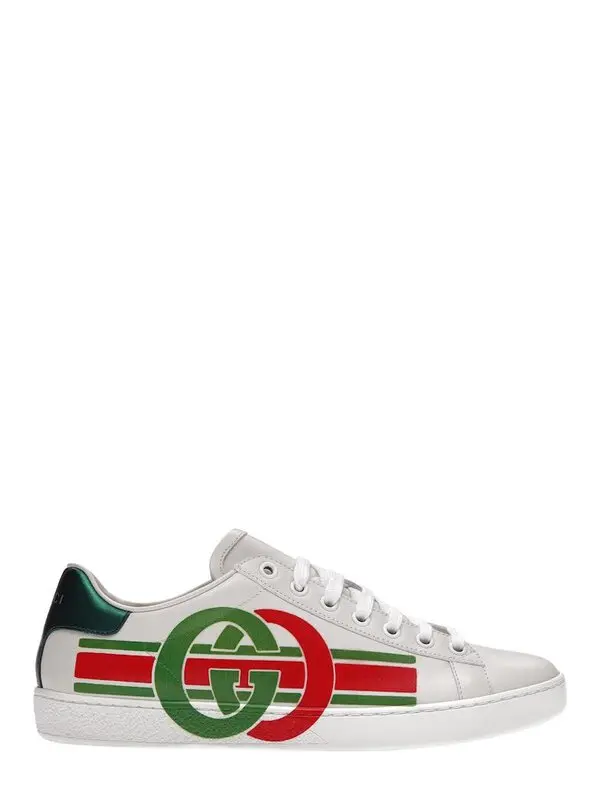 Gucci Ace Interlocking G Sneakers - White