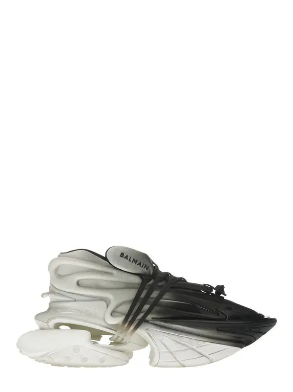 Balmain Unicorn Low-top Sneakers - White/black