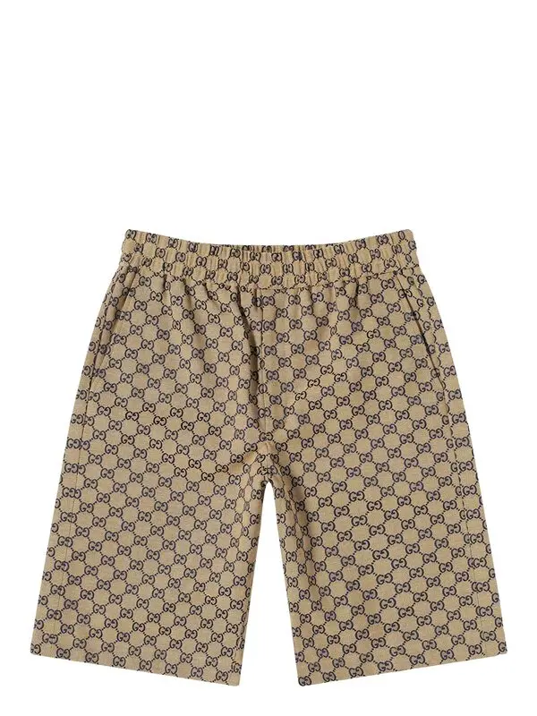 Gucci All Over Gg Basket Short - Beige
