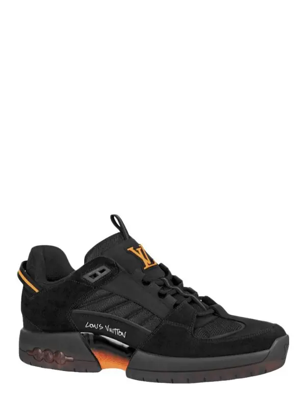 LOUIS VUITTON X Lucien Clark A View Sneakers - Black/orange