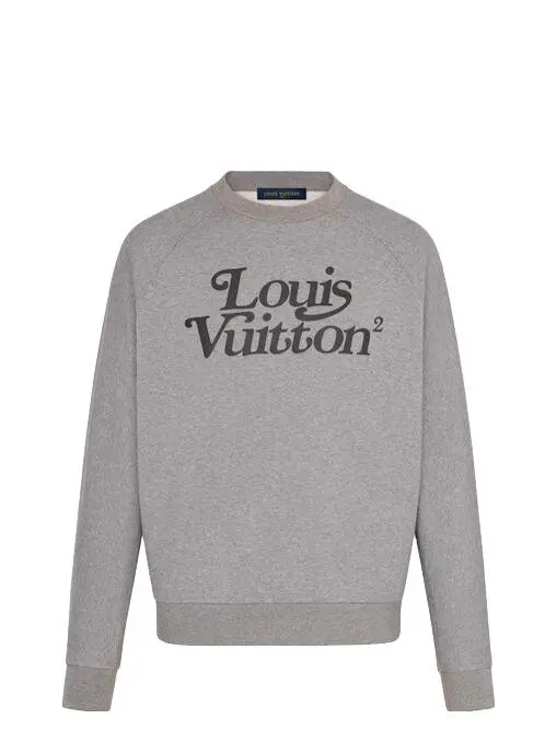 LOUIS VUITTON Squared Sweatshirt - Gris Clair