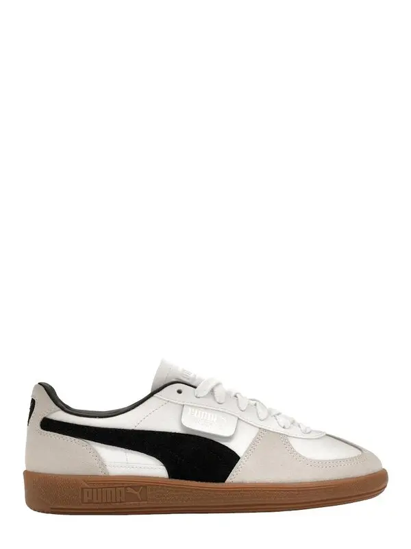 PUMA Palermo Leather Sneakers - White/vapor Grey/gum