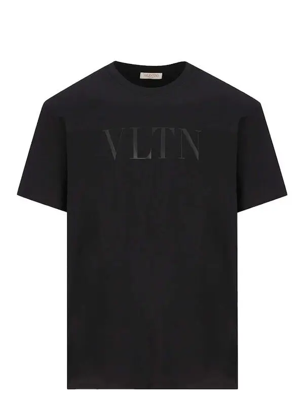 Valentino Garavani Vltn Logo T-shirt - Black