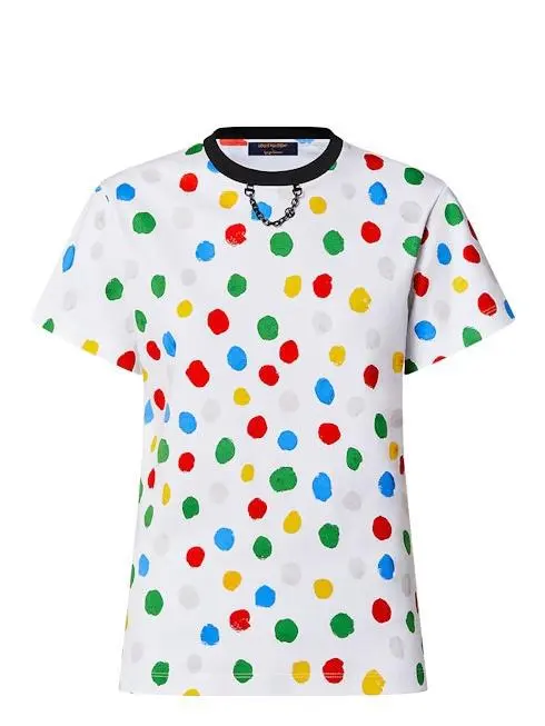 LOUIS VUITTON X Yayoi Kusama Painted Dots T-shirt - White