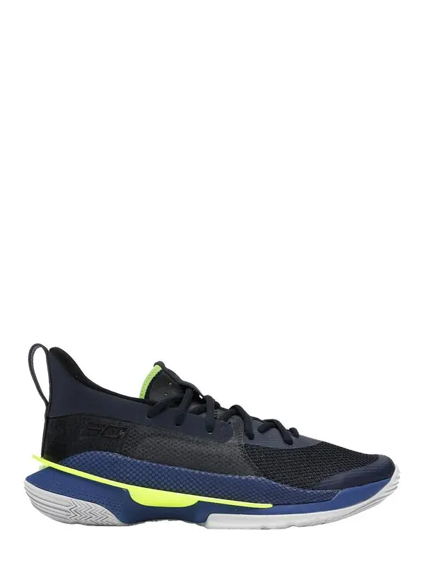 Under Armour Curry Sneakers - Royal/academy/hi Vis Yellow