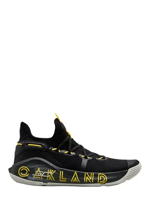 Under Armour Curry 6 Thank You Oakland Sneakers - Black/elemental