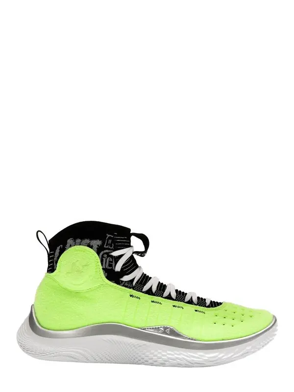 Under Armour Curry 4 Flotro Sneakers - Quirky Lime/black/metallic Silver