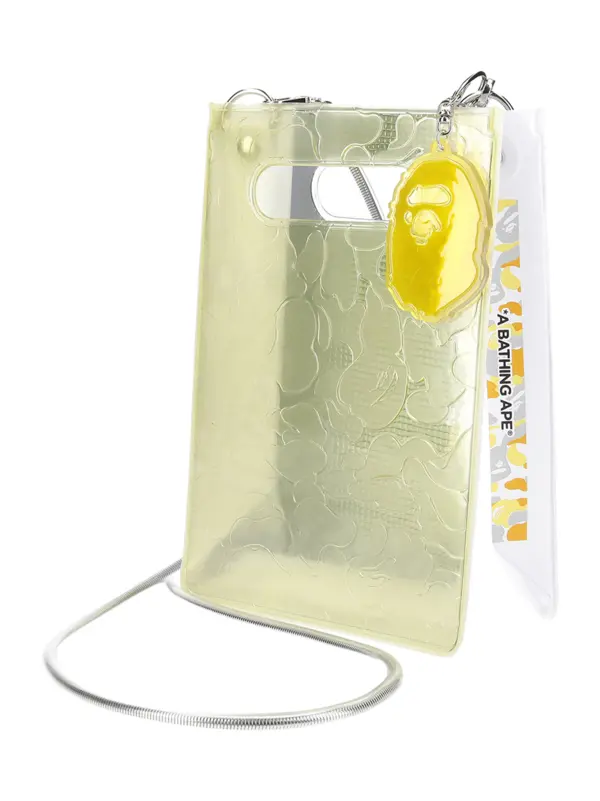 A BATHING APE X Nananana A5 Vertical Bag - Yellow Matsuyama Store Exclusive