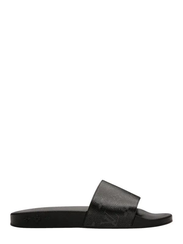 LOUIS VUITTON Waterfront Mule Monogram Eclipse - Black
