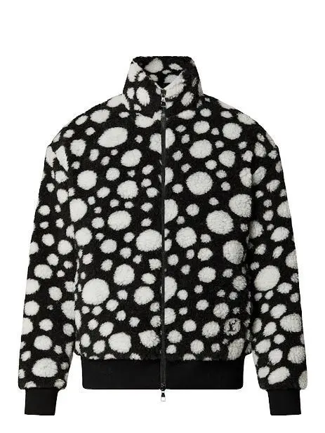 LOUIS VUITTON X Yayoi Kusama Infinity Dots Fleece Blouson - Black/white