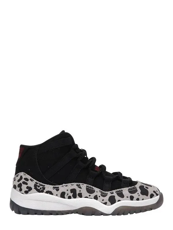 JORDAN 11 Retro Animal Instinct Sneakers - Black/red/sail