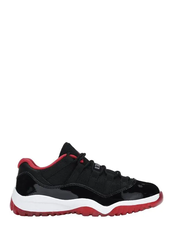 JORDAN 11 Low Top Sneakers - Black/true Red/white