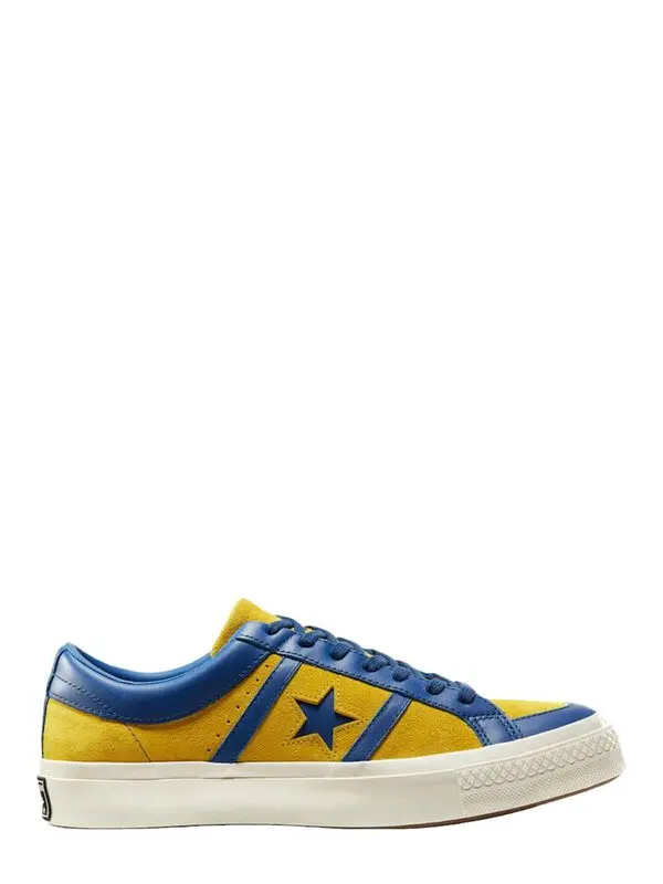 CONVERSE One Star Academy Low Collegiate Suede Sneakers - Lemon/midnight Lake/egret