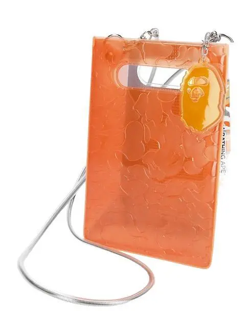 A BATHING APE X Nananana A5 Vertical Bag - Orange Fukuoka Store Exclusive