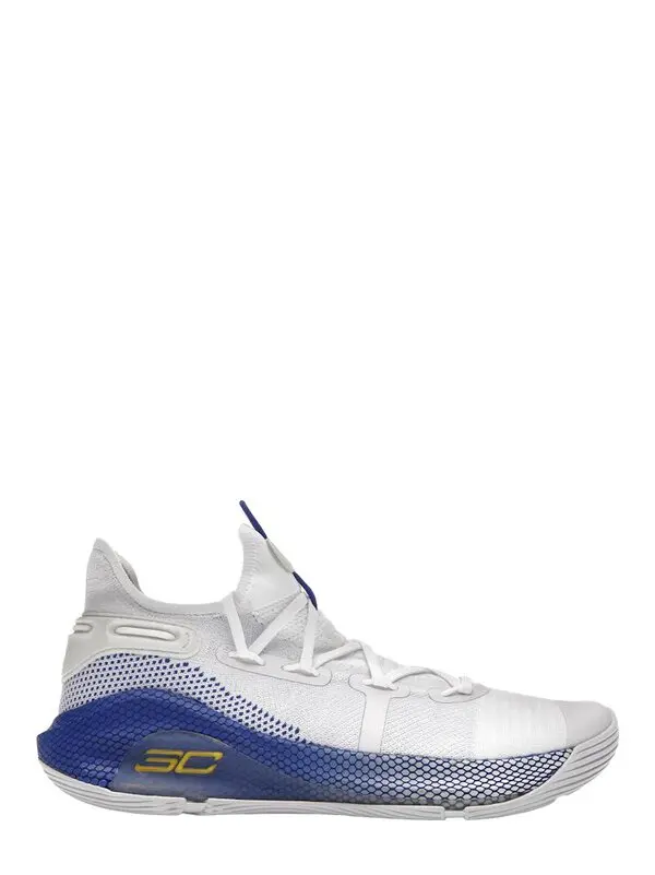 Under Armour Curry 6 Dub Nation Sneakers - White/royal