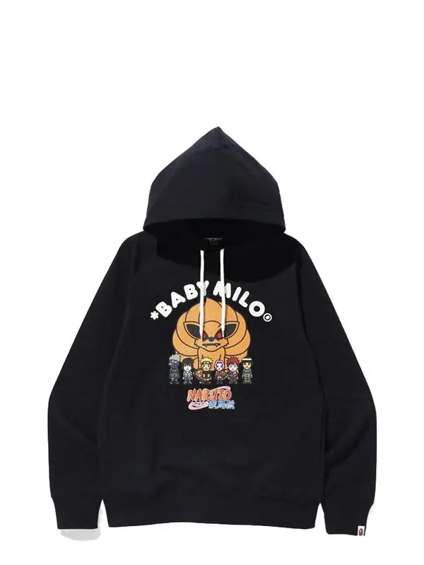 BAPE X Naruto Pullover Hoodie - Black