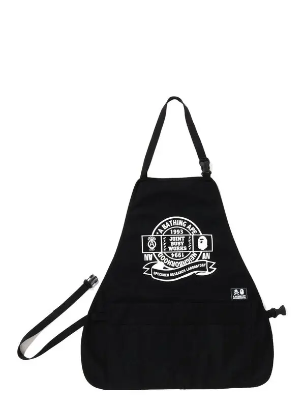 A BATHING APE X Neighborhood Apron - Black