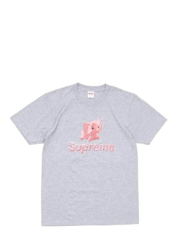 Supreme Elephant Tee Shirt - Grey