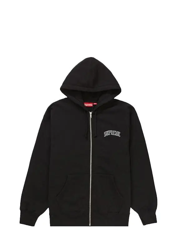 Supreme Doughboy Zip Up Hoodie - Black