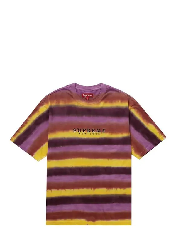 Supreme Dyed Stripe Short Sleeve Top - Multicolor