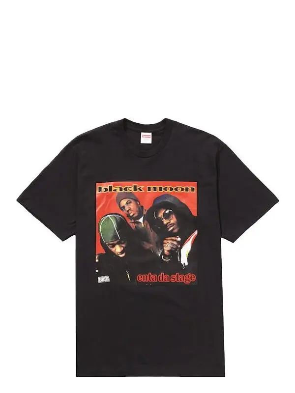 Supreme Enta Da Stage Tee Shirt - Black