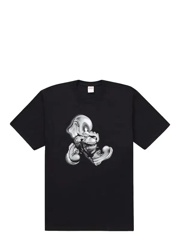 Supreme Elephant Tee Shirt - Black