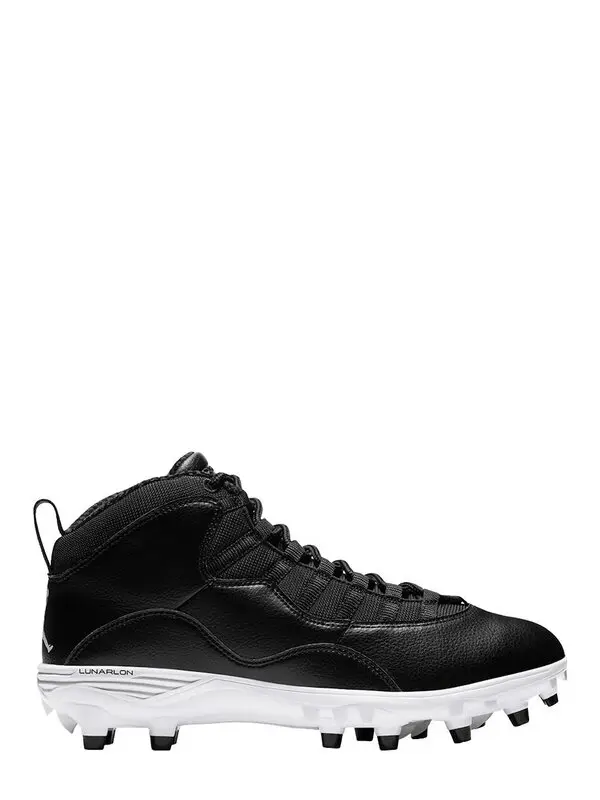 JORDAN Td Mid High-top Sneakers - Black/white