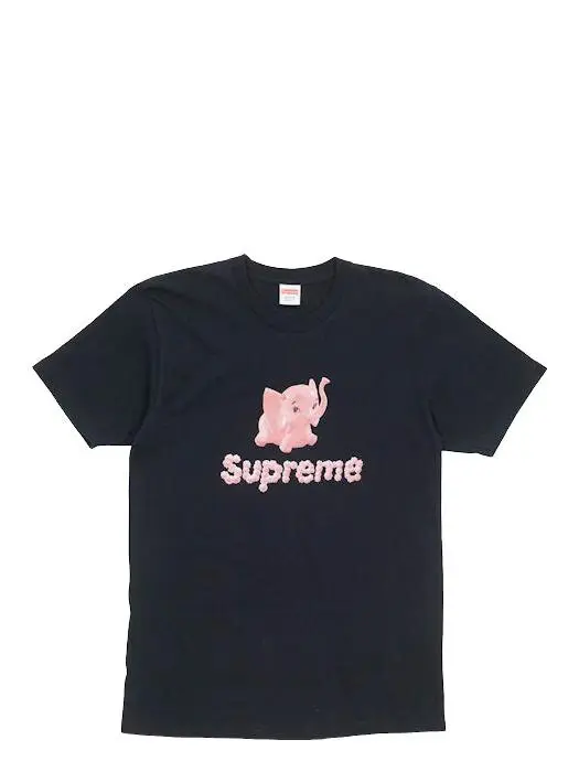 Supreme Elephant Tee Shirt - Black