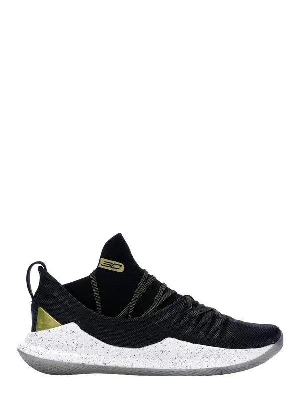 Under Armour Curry 5in Athletic Shoes - Black/gold