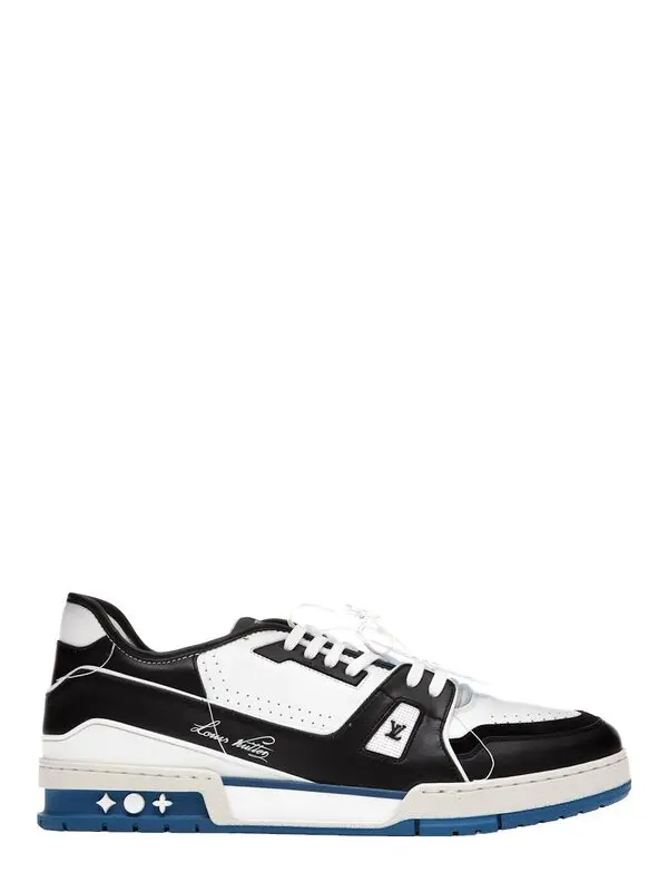 LOUIS VUITTON Trainer Ss21 - White/black/blue