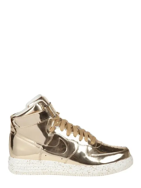 Nike Lunar Force 1 High-top Sneakers - Metallic Gold/sl