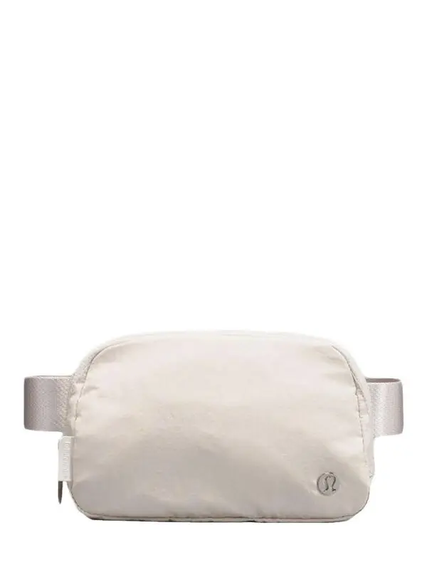 Lululemon Everywhere Belt Bag With Silver Hardware - White Opal