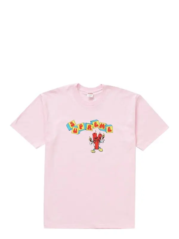 Supreme Dynamite Tee Shirt - Light Pink