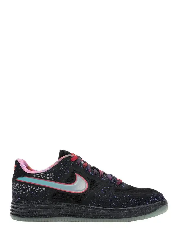 Nike Lunar Force 1 Fuse Area 72 Sneakers - Black/reflective Silver