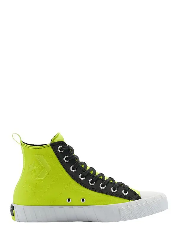CONVERSE Not A Chuck Hi Hivis Sneakers - Lemon Venom/black/white