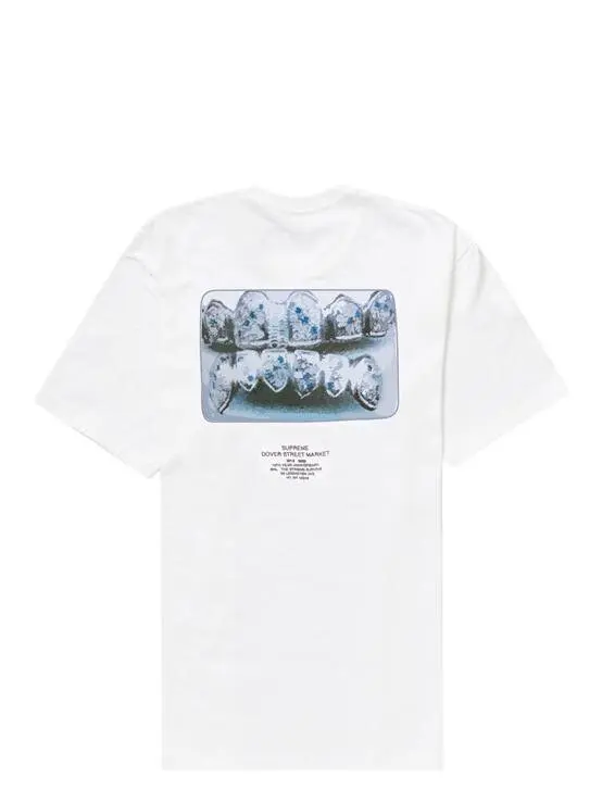 Supreme Dover Street Market 10th Anniversary Tee Shirt - White