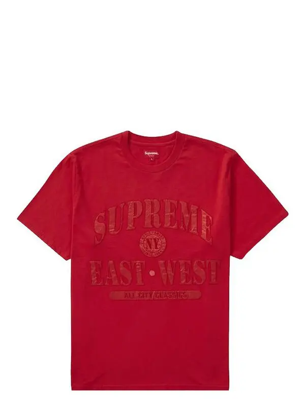 Supreme East West Short Sleeve Top - Red
